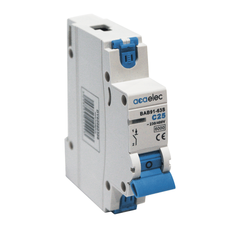 MCB 1P C25 6KA 1M – Aca Lighting Apostolidis